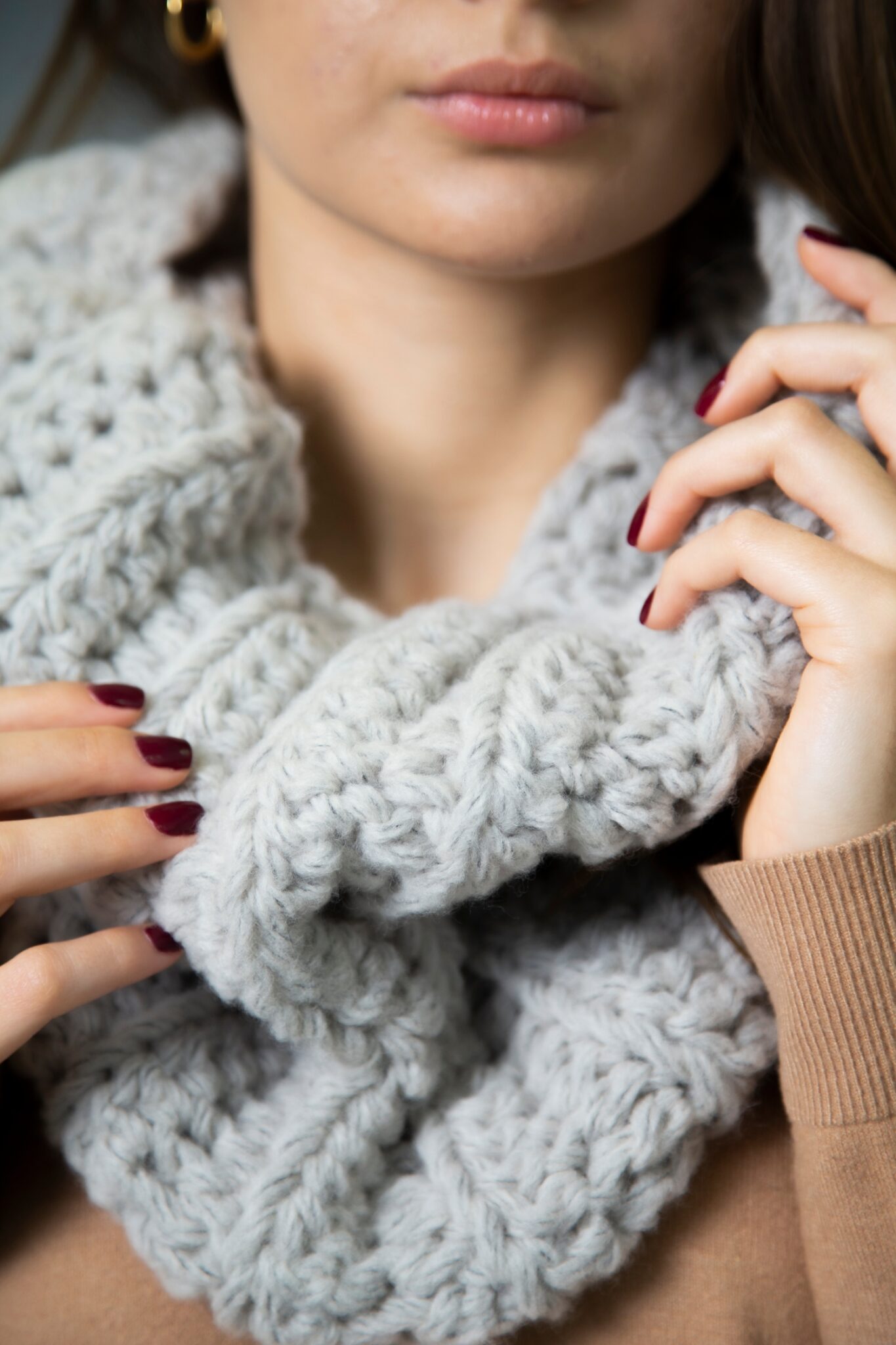 Overcast Cowl Crochet Pattern - Knitcrate Collaboration! - Woods and Wool